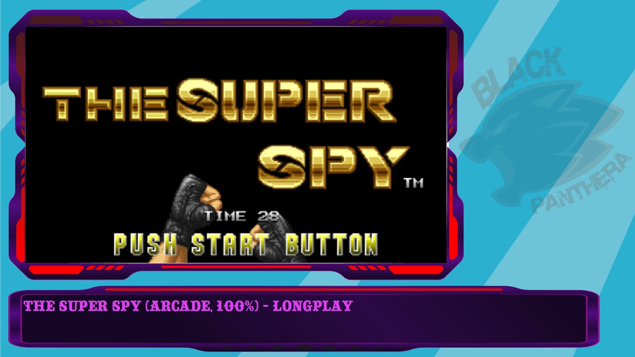 The Super Spy (Arcade, 100%) - Longplay - YouTube