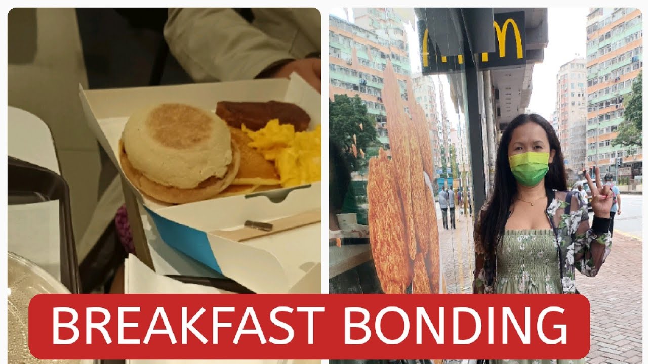 Breakfast Bonding with BJ BURCE VLOG @dhorsofwvlog119 #mcdonalds - YouTube