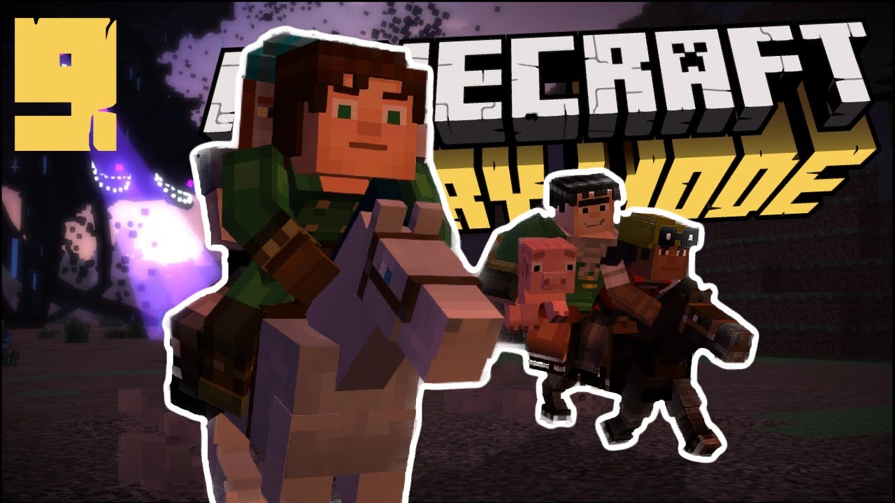 Minecraft Story Mode | Episode 4 [9] | A Block and A Hard Place - YouTube