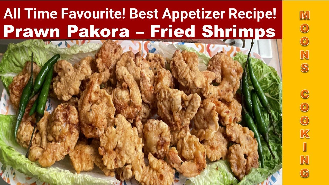 Restaurant Style Prawn Pakora | Butterfly Fried Shrimps | Tempura ...