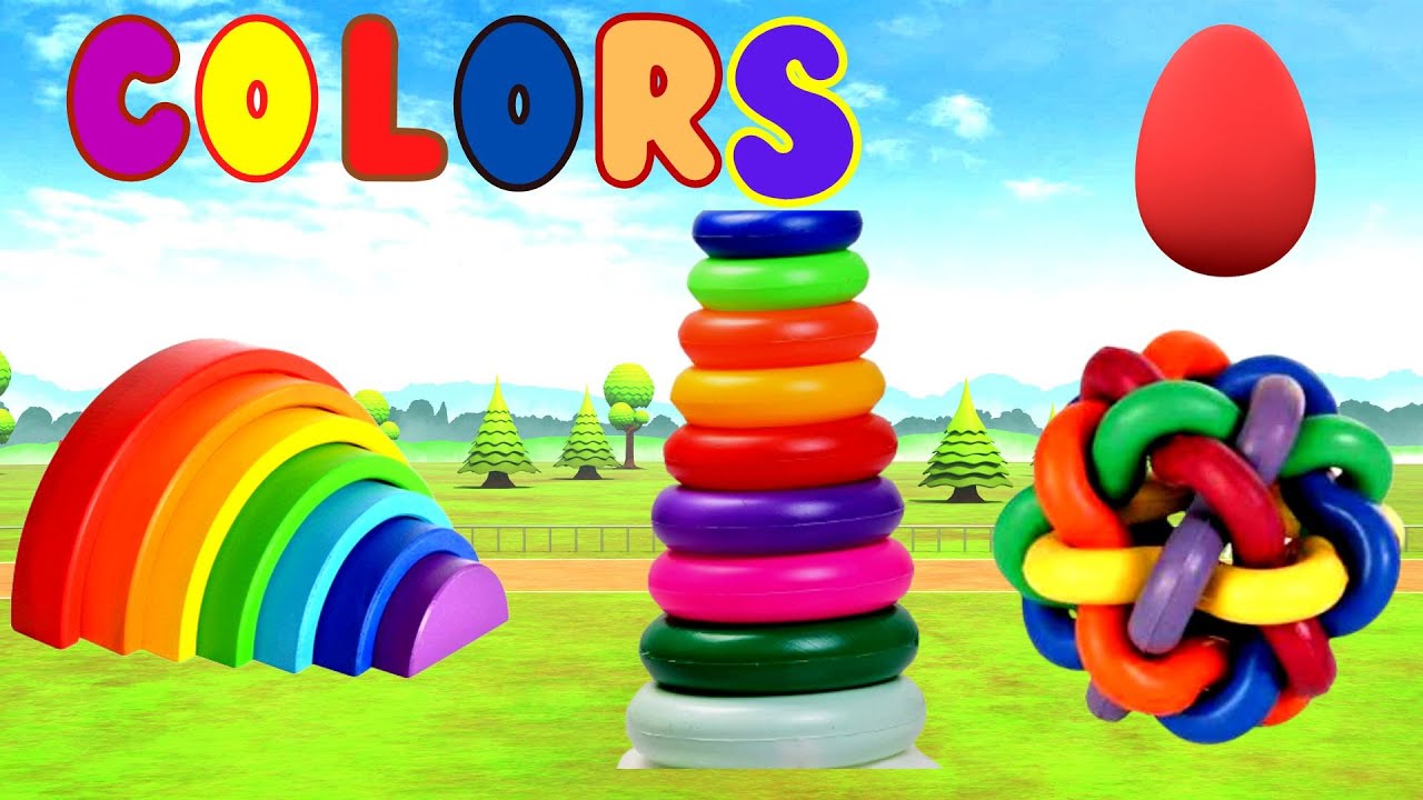 Best Learning video for colors with Eggs | Colors Song | Colours ...