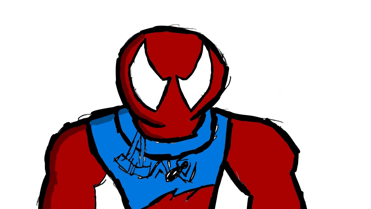 Scarlet Spider speed draw - YouTube