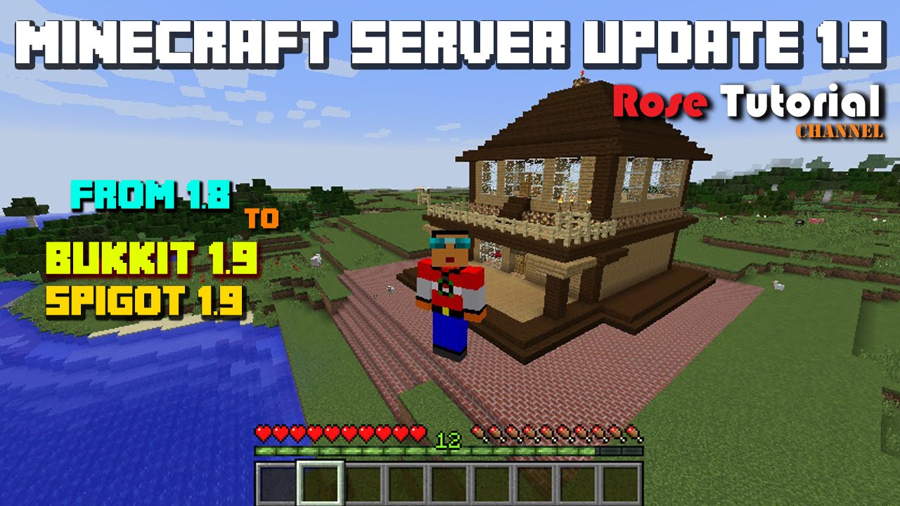 How To Update Minecraft Server 1.9 Spigot and Bukkit on Centos - YouTube
