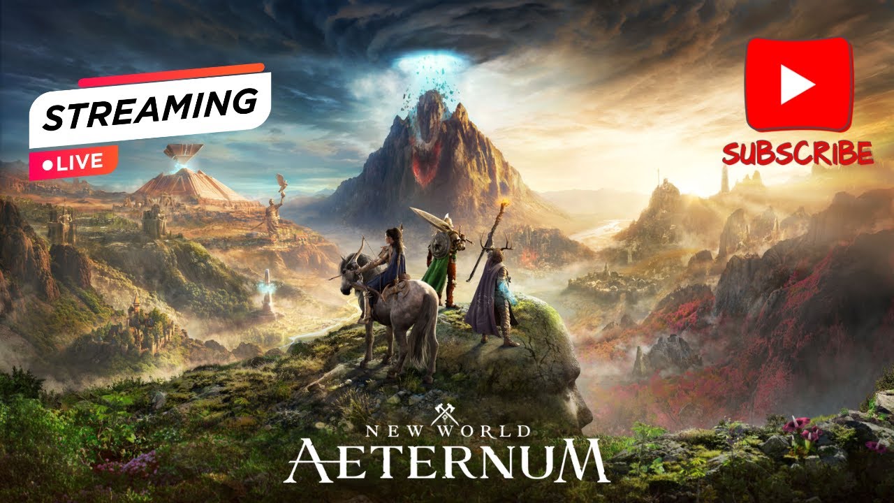 Live | Grinding in that New World | #newworld #newworldgameplay - YouTube