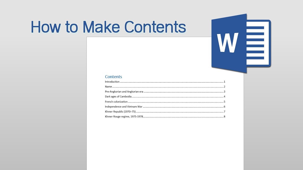 How To Make Contents In Microsoft Word how-to-make-contents-in-microsoft-word