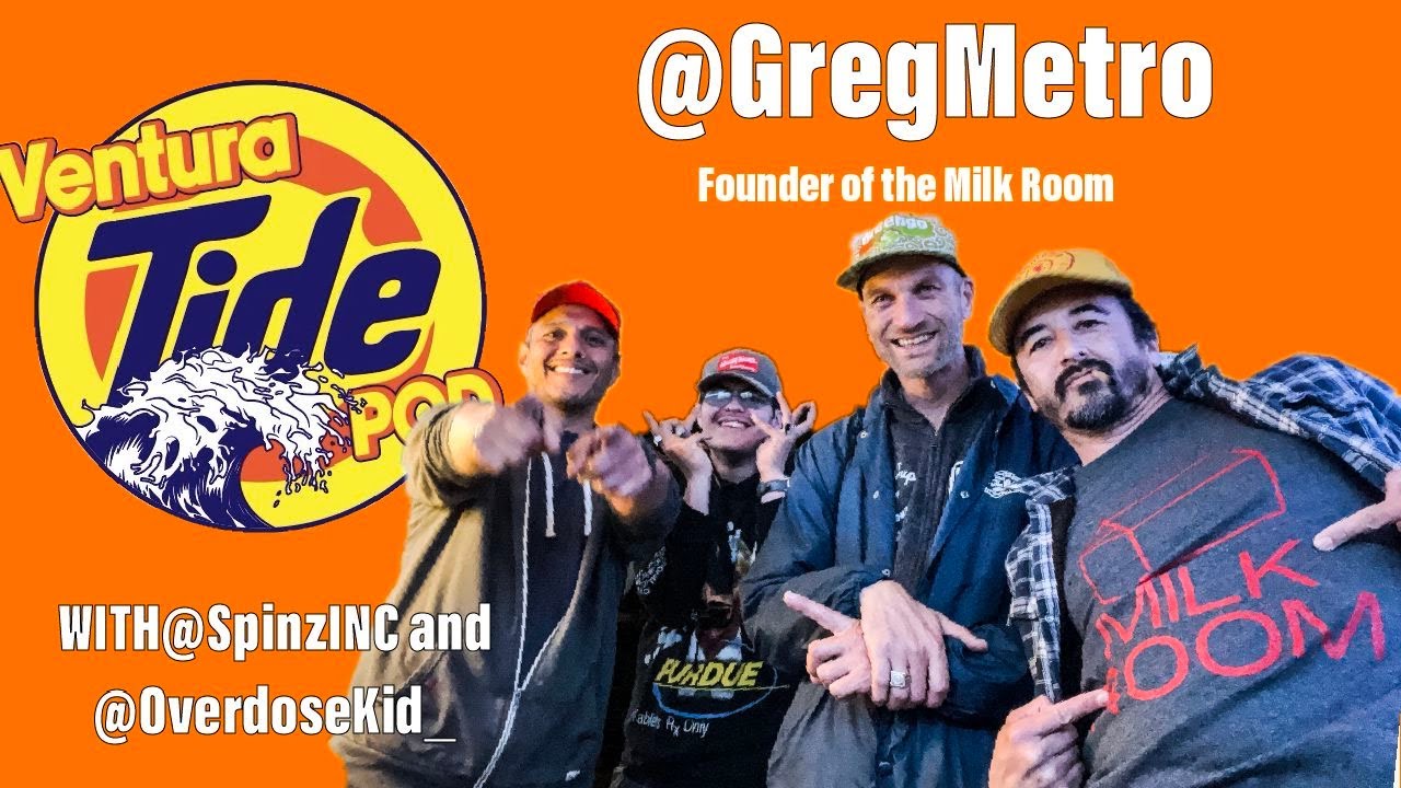Greg Monterrosa, the founder of the Milk Room. co hosts: Overdose Kid ...