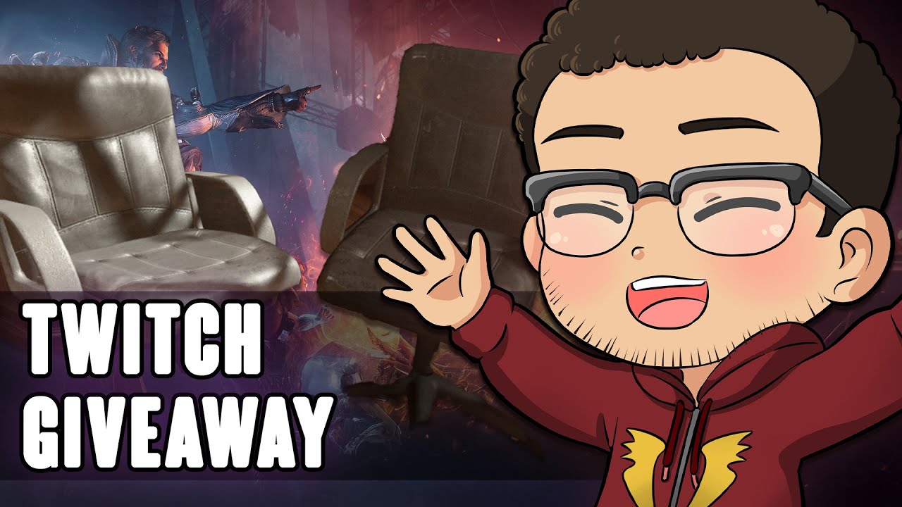 Warframe - Normal Office Chair Decoration (Twitch Giveaway) - YouTube