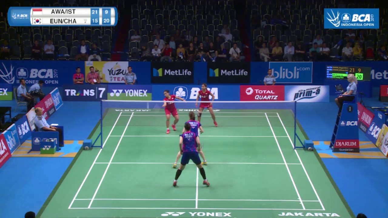 Anggia Shitta Awanda/Ni Ketut Mahadewi I (INA) VS Jung Kyung Eun/Shin ...