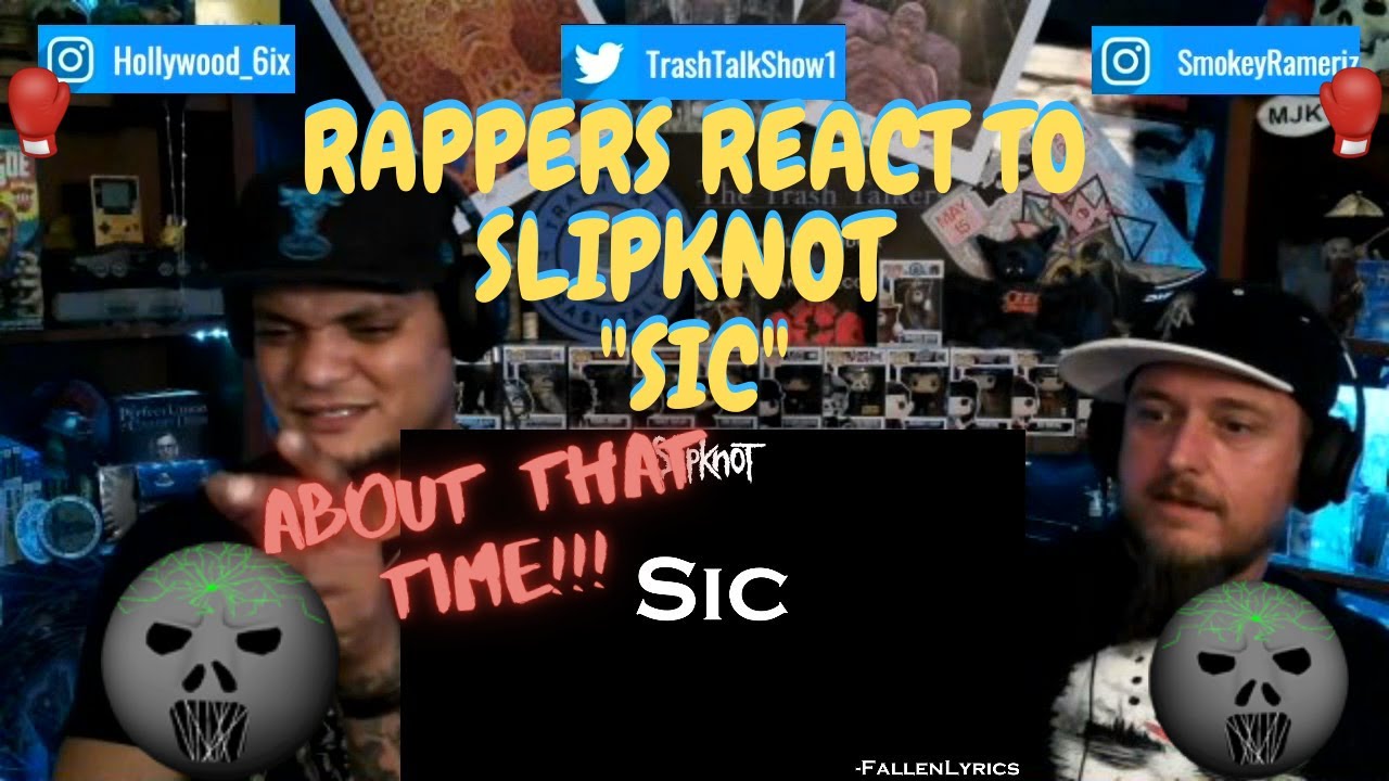 Rappers React To Slipknot "Sic"!!! - YouTube