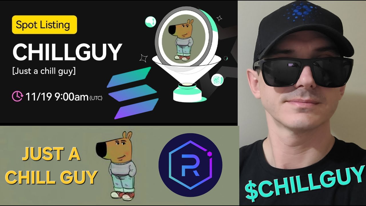 $CHILLGUY - JUST A CHILL GUY TOKEN CRYPTO COIN HOW TO BUY CHILLGUY MEMECOIN LBANK SOLANA MEME ...
