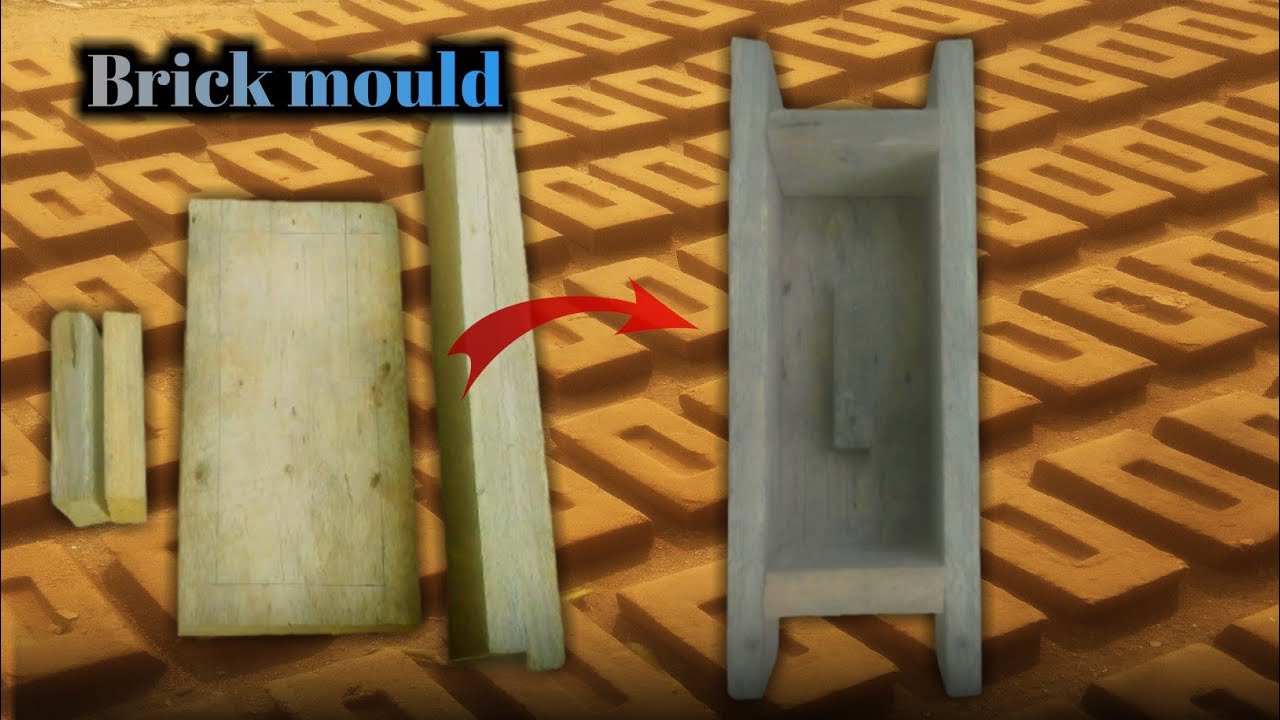 simple brick sacha | brick mould | साधारण ईंट सच्चा | mud brick | eta ...