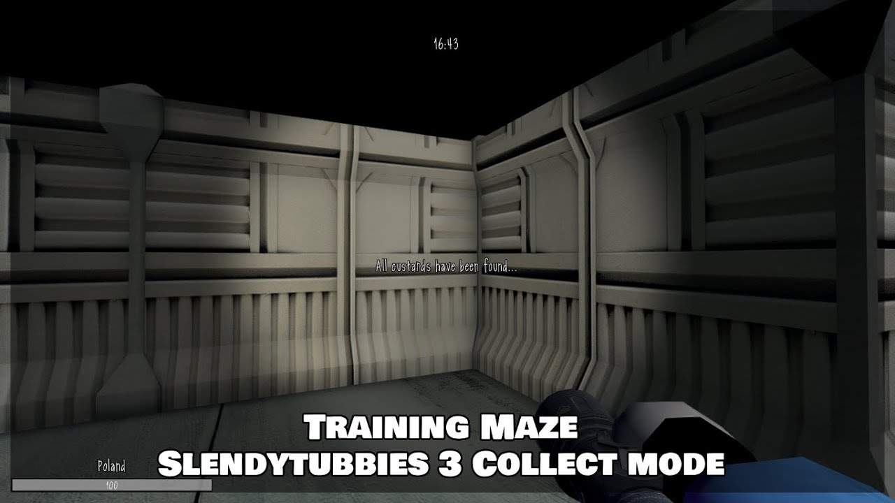 Slendytubbies 3 (Collect) - Training Maze - YouTube