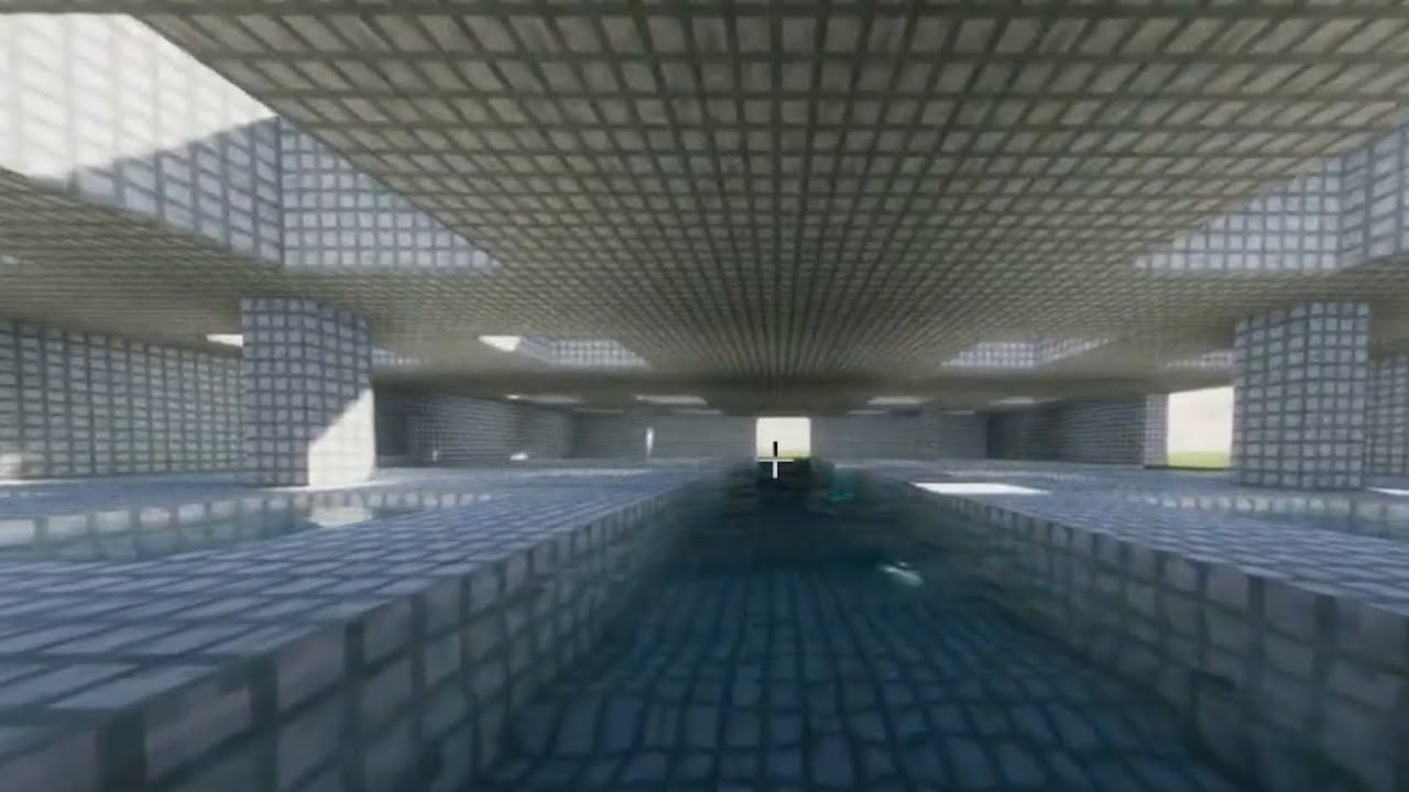 Construyo los Backrooms en Minecraft! TUTORIAL (Parte 14) POOLROOMS (3/ ...