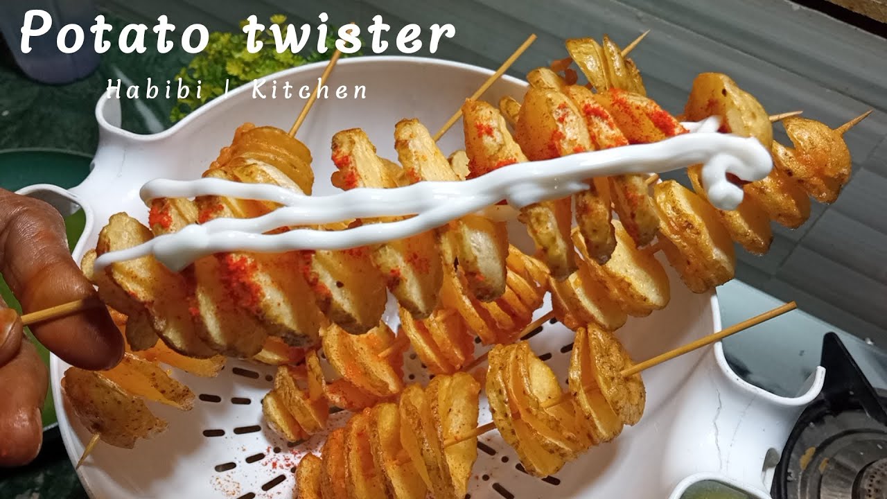 Easy Potato Twisters at home 😍🔥| potato twister recipe | Home made ...