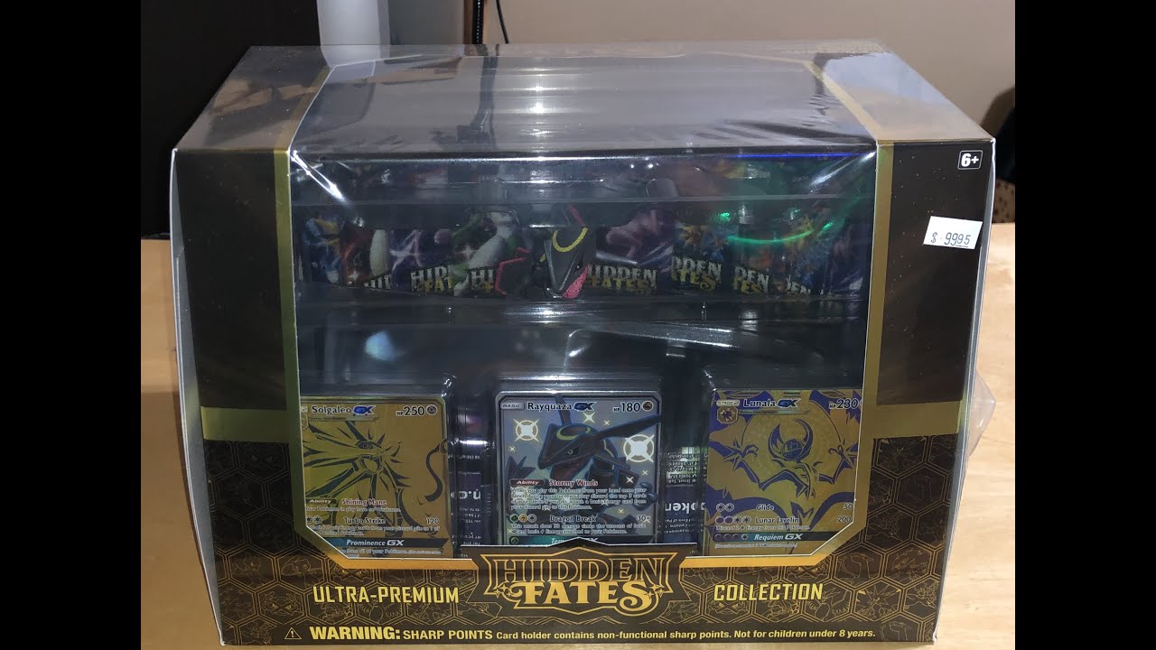 Hidden fates ultra premium collection box - YouTube