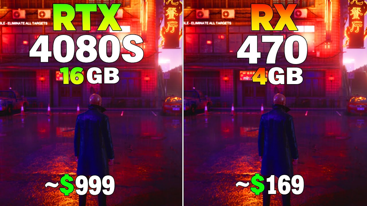 RTX 4080 Super vs RX 470 - Test in 8 Games - YouTube