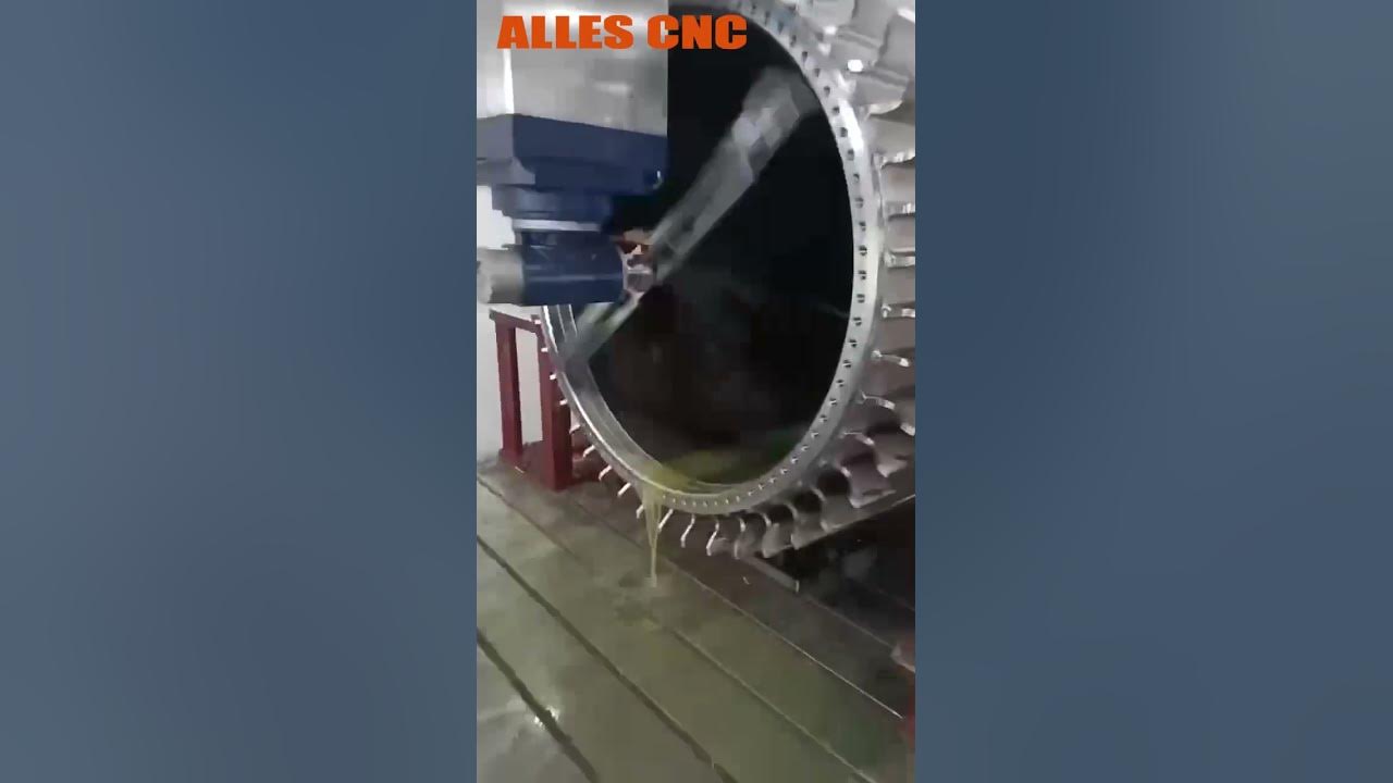 Gantry Type Cnc Milling Machine Youtube