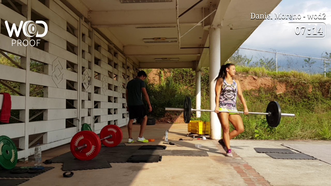 DANIEL MORENO WOD 2 WCHALLENGE - YouTube