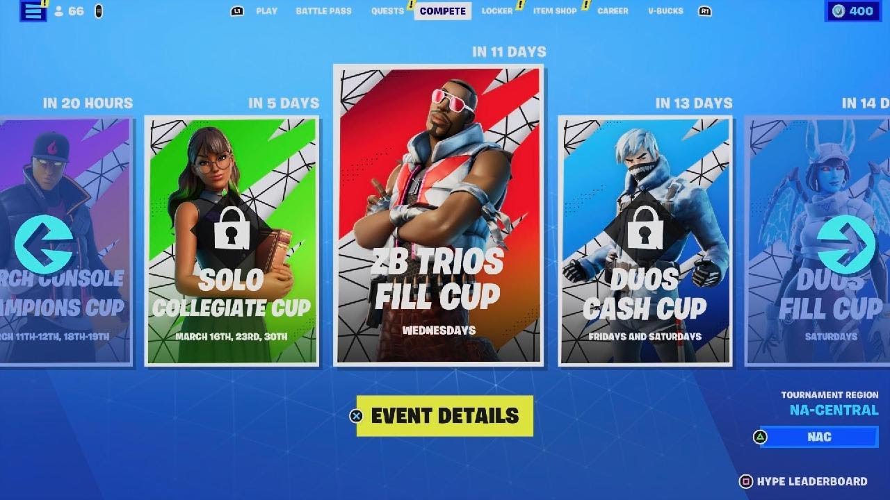 How To Win The Zbm Trios Fill Cup In Fortnite Youtube