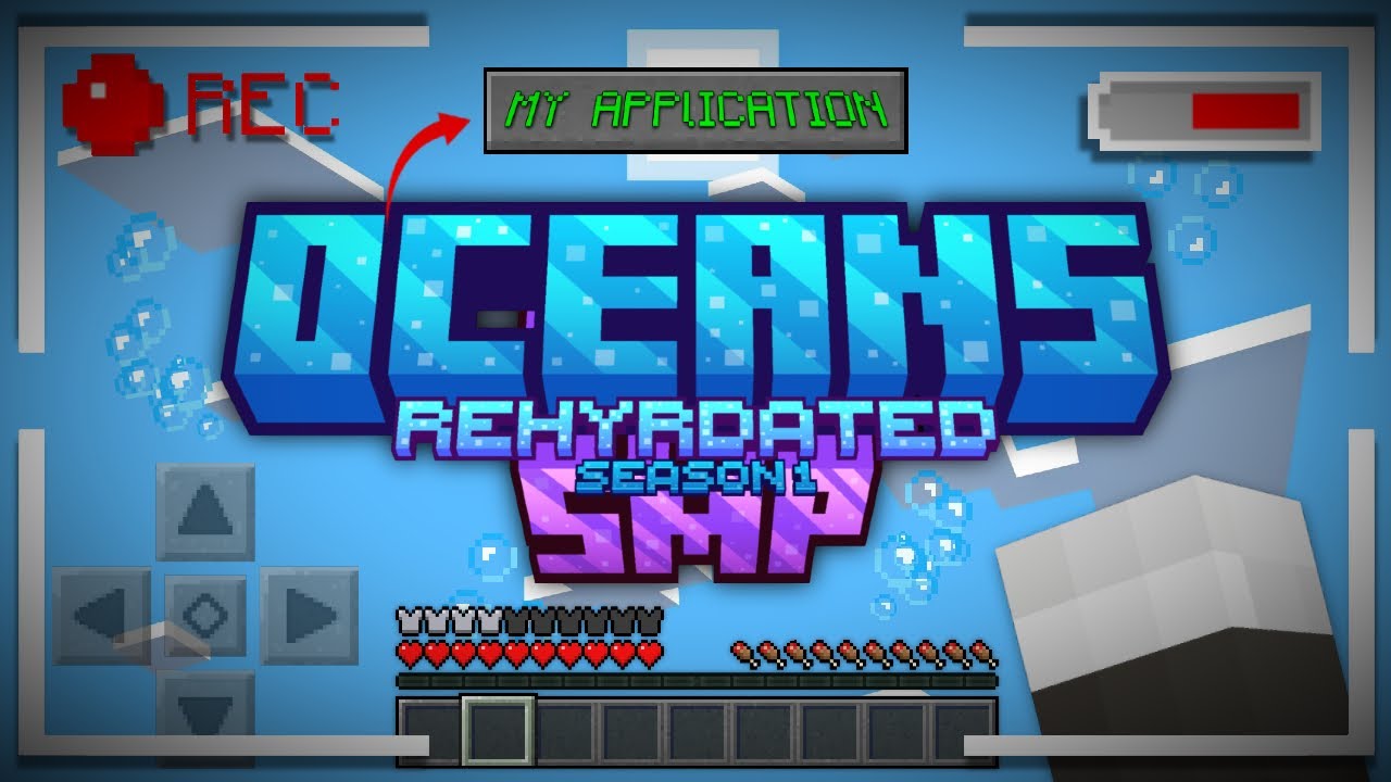 JusAj Ocean SMP Application! - YouTube