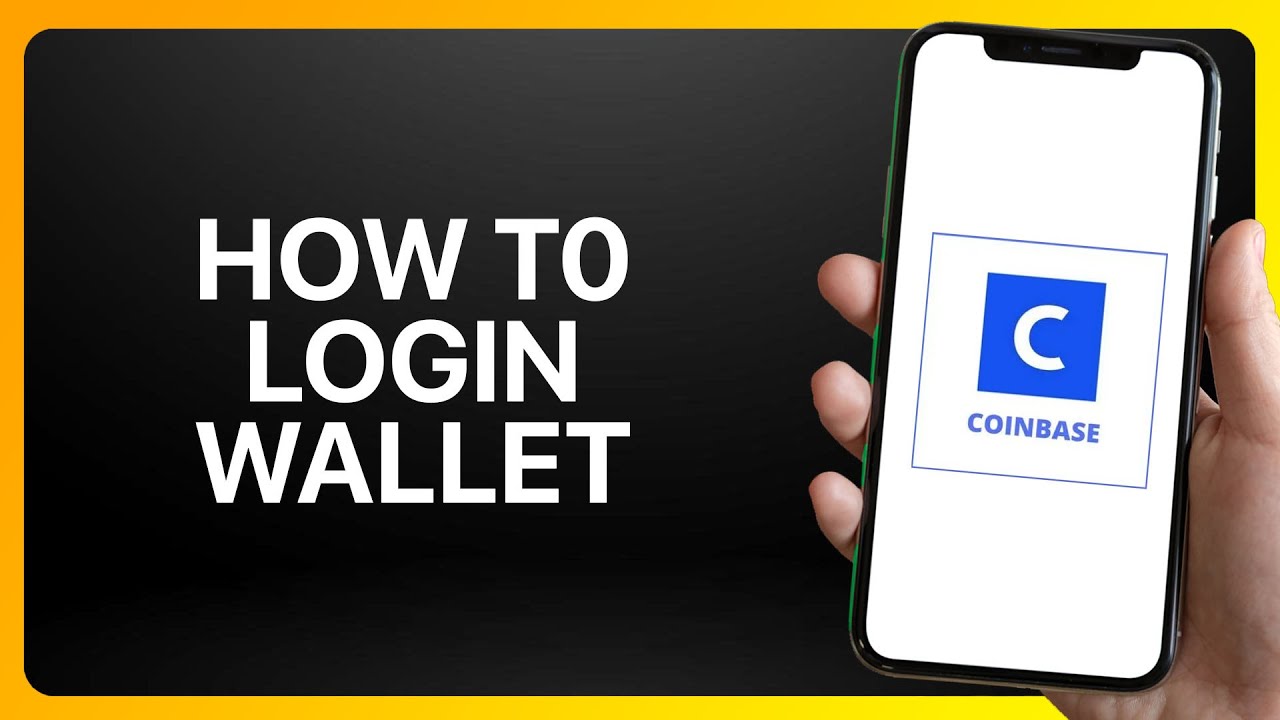 How To Login Coinbase Wallet Tutorial - YouTube