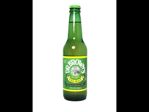 Doc Brown's Cel-Ray Celery soda taste test - YouTube