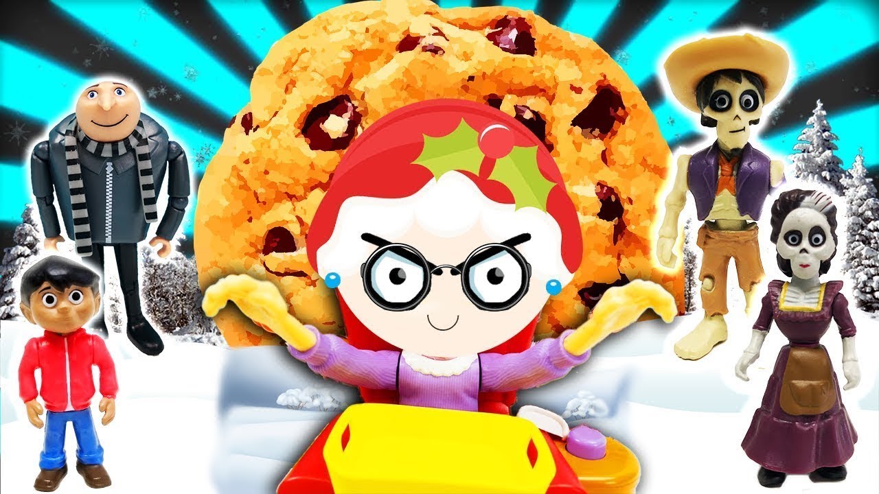 Coco & Despicable Me Greedy Granny Game with Miguel, Agnes & Margo vs ...