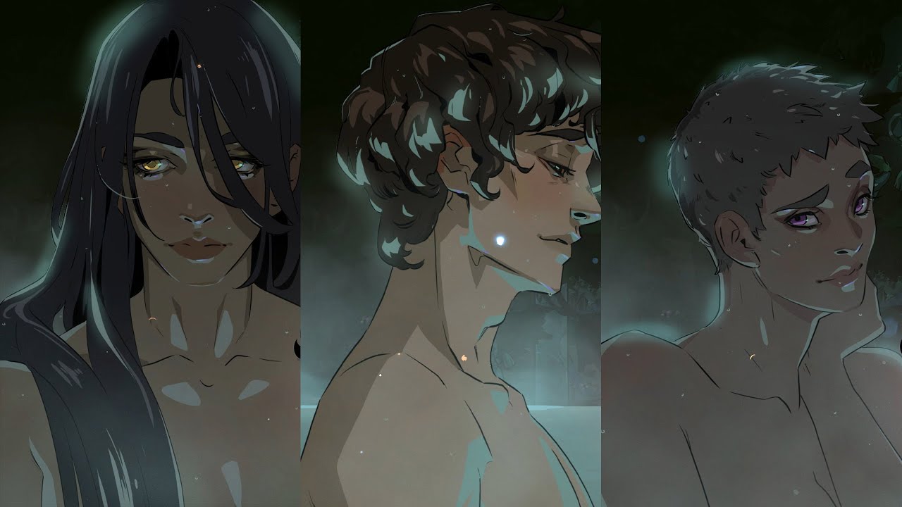 All new Hot Spring Scenes (Eris, Icarus & Nemesis) | Hades 2 The Unseen ...