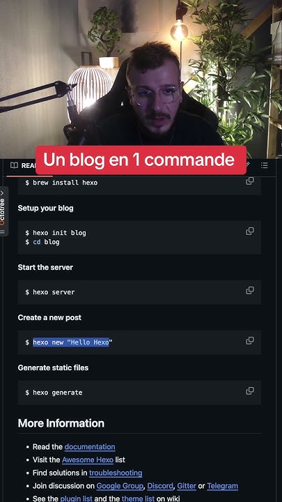 Hexo Pour Un Blog Rapide Webdeveloper Javascript Fyp Coding Codinglife Frontenddeveloper