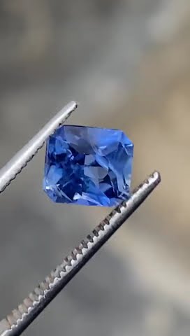 Ceylon Blue sapphire Heated Best Eye clean 1.59 CRT weight & Fine ...