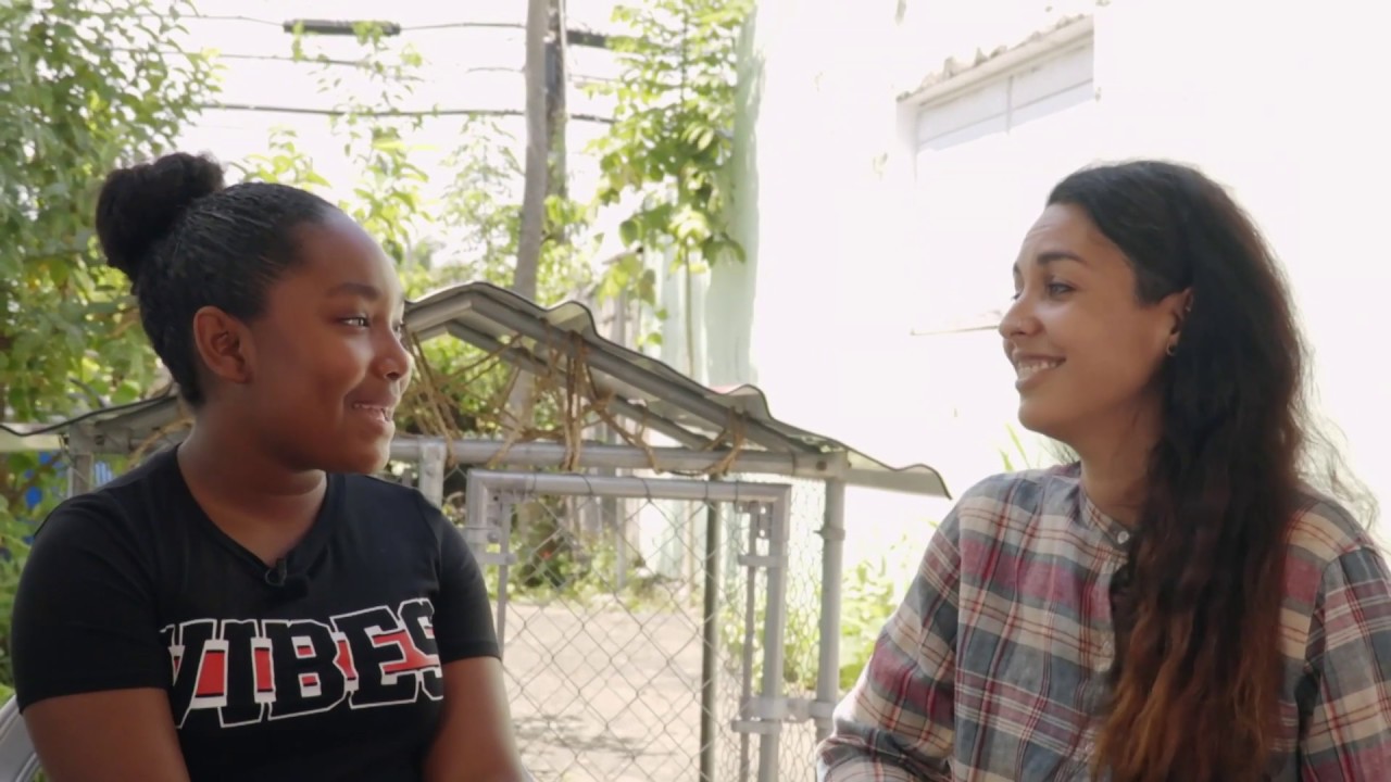 Genesis Butler visits Chilis on Wheels - who make vegan food accessible ...