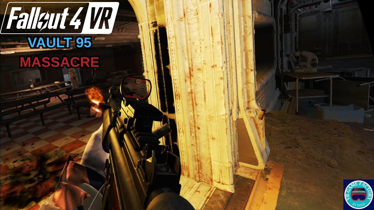 Fallout 4 VR with MOD FRIK / etc and quest 3 Adventure (32) "VAULT 95 ...
