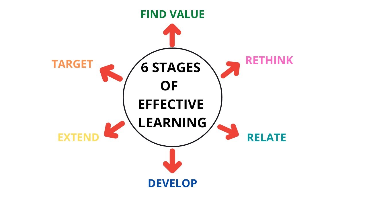 6 stages of effective learning to learn (Learn better by Ulrich Boser ...