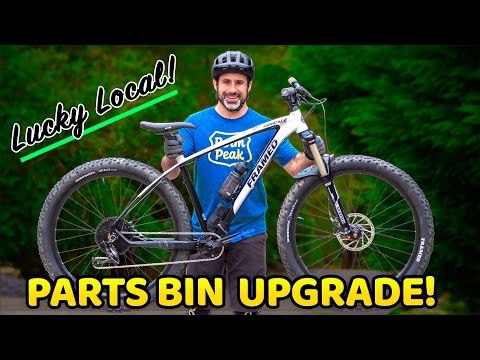 Hardtail lokalnego studenta przechodzi gruntowny remont w śmietniku części!