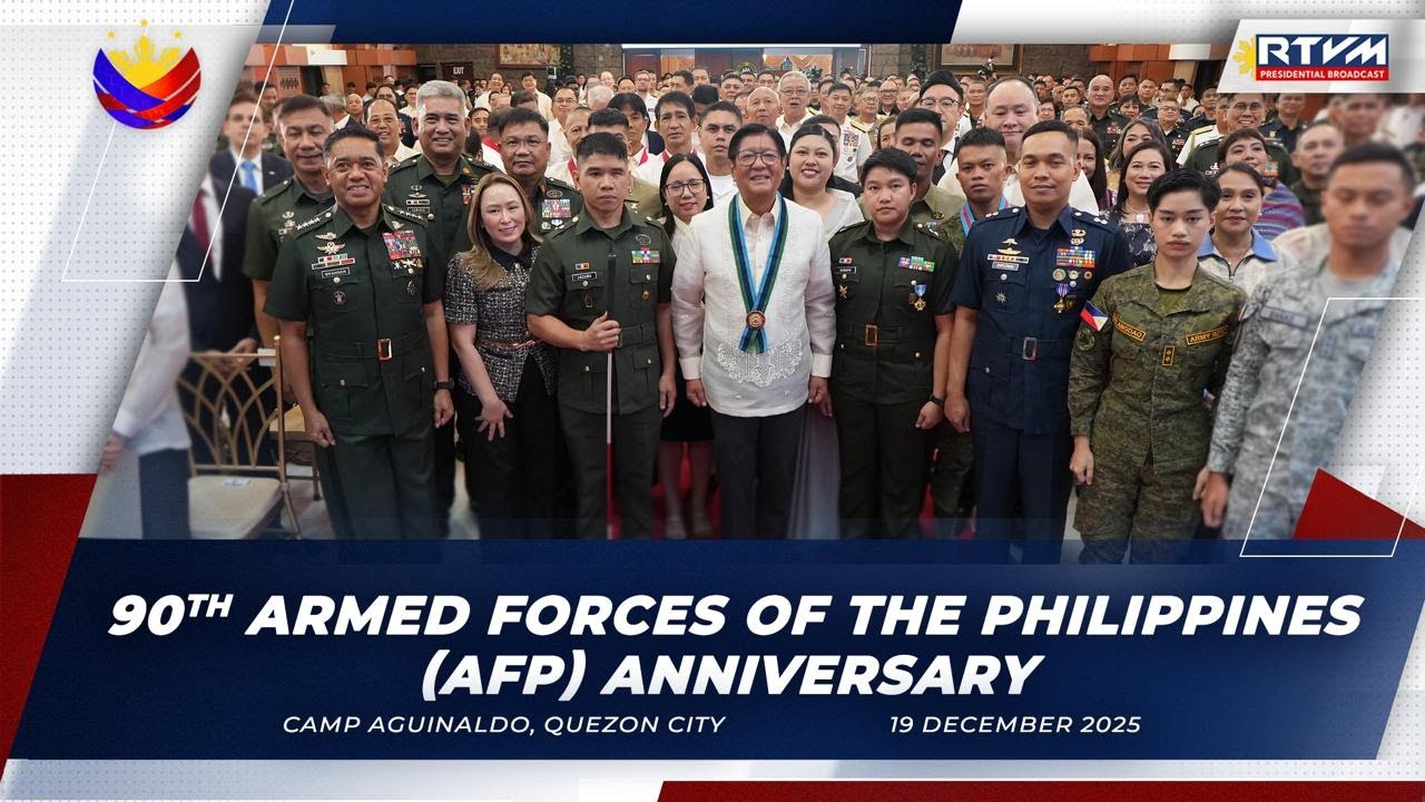 90th Armed Forces of the Philippines (AFP) Anniversary 12/19/2025 - YouTube