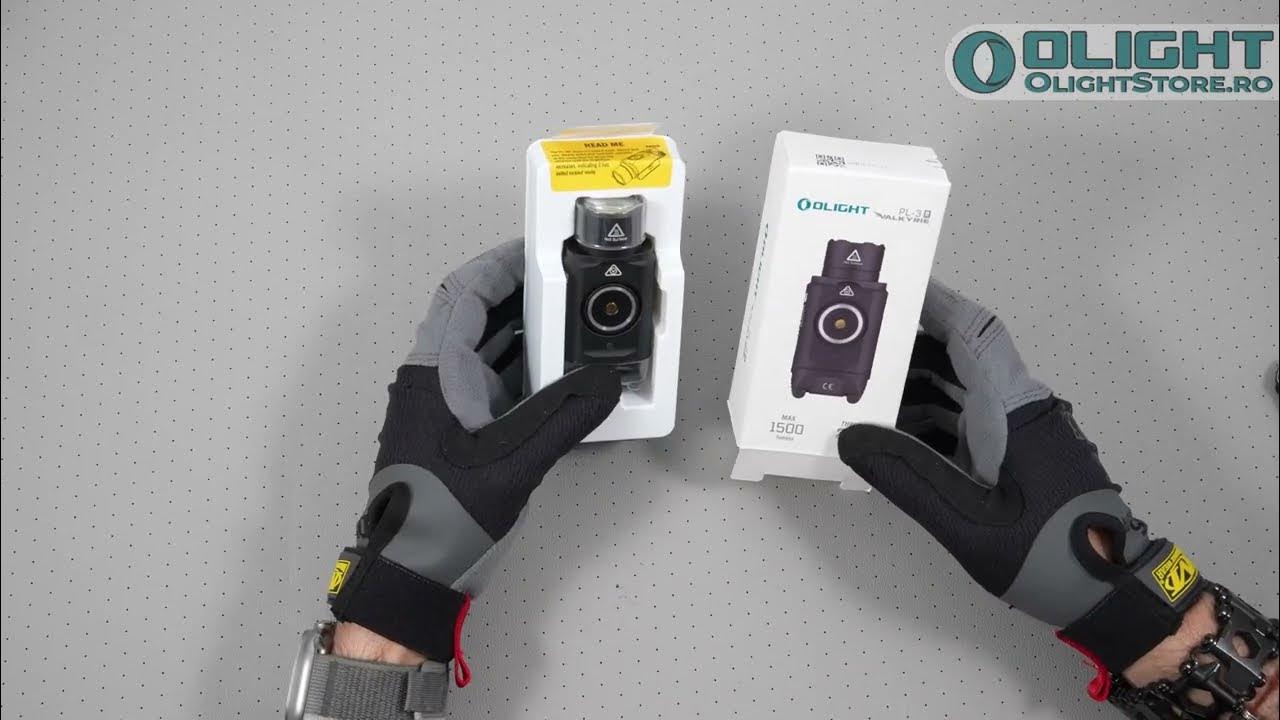 Lanterna pistol Olight PL-3R - prezentare scurta - YouTube
