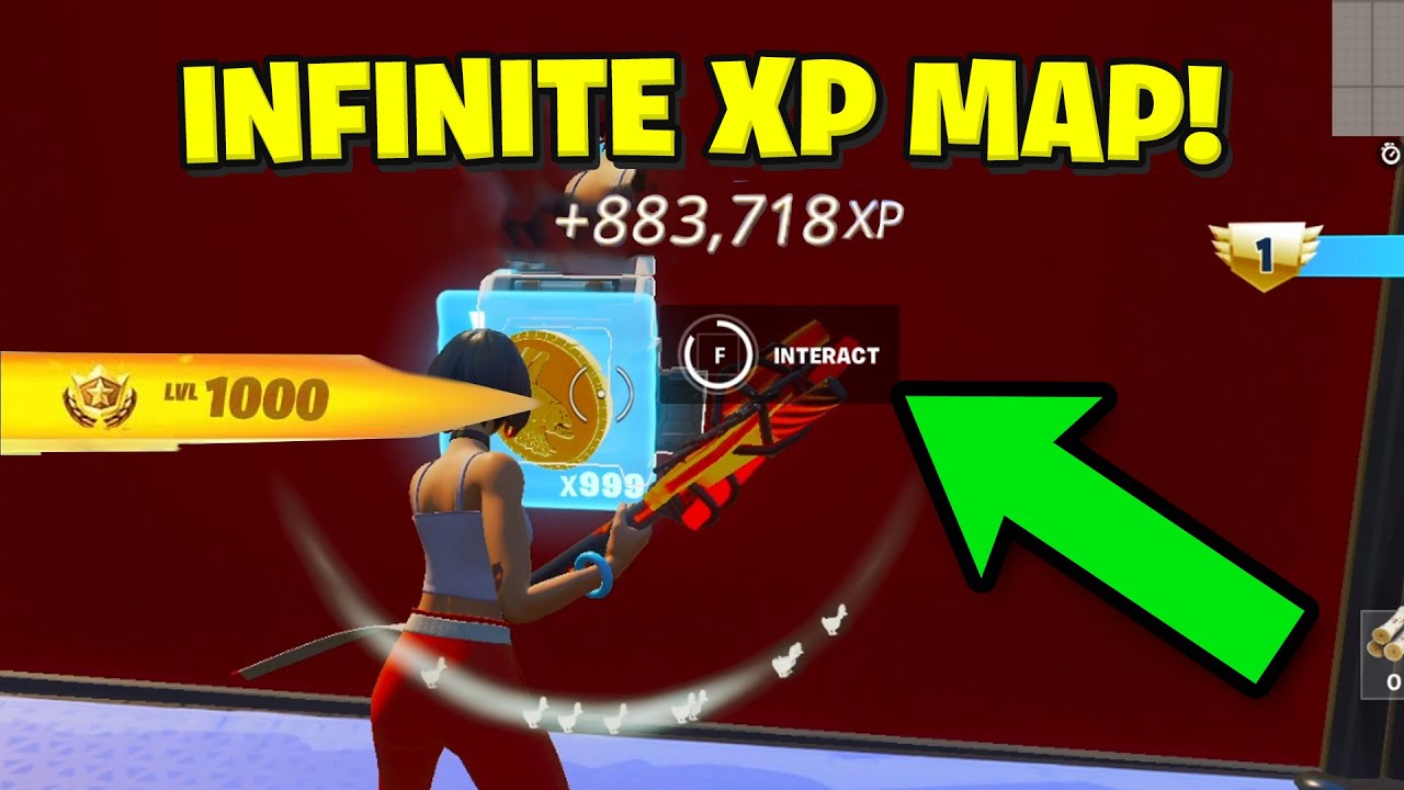 BEST AFK XP GLITCH in Chapter 3 Season 3 MAP CODE (1,000,000 XP Per ...