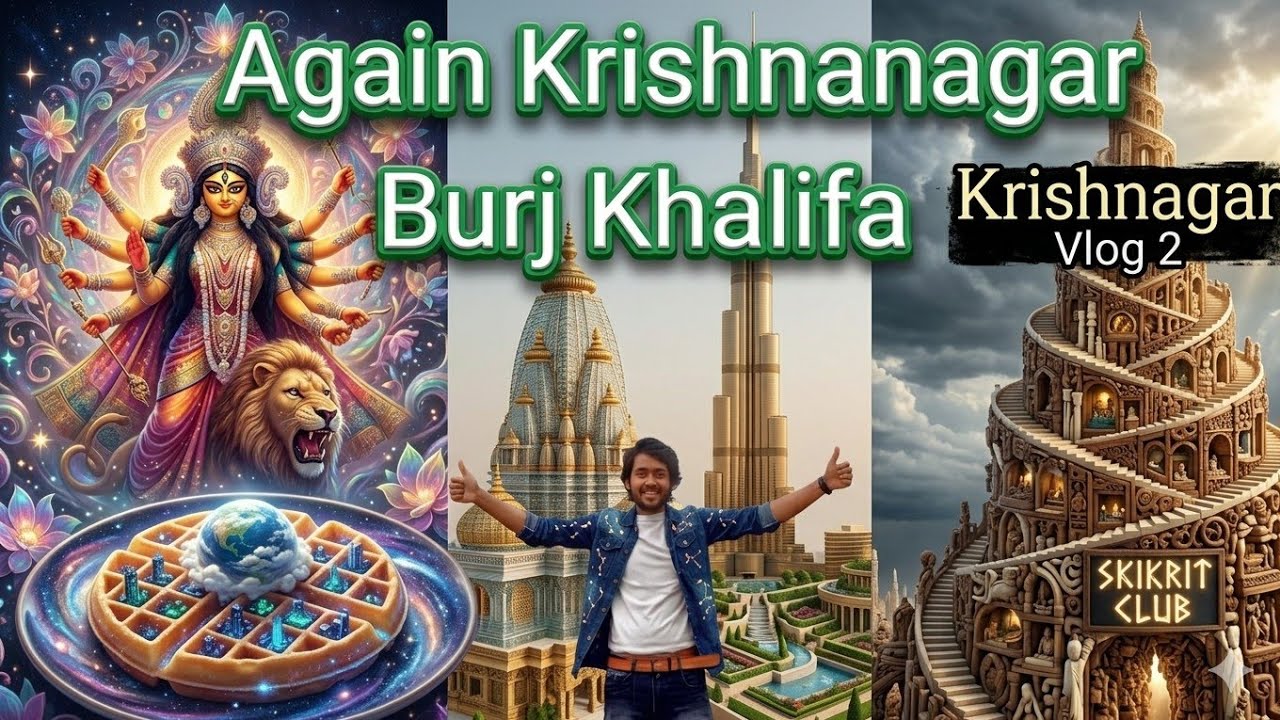 Krishnanagar Tour | Mother's Hut | Sarpuria Sarbhaja | Krishnanagar Raj ...