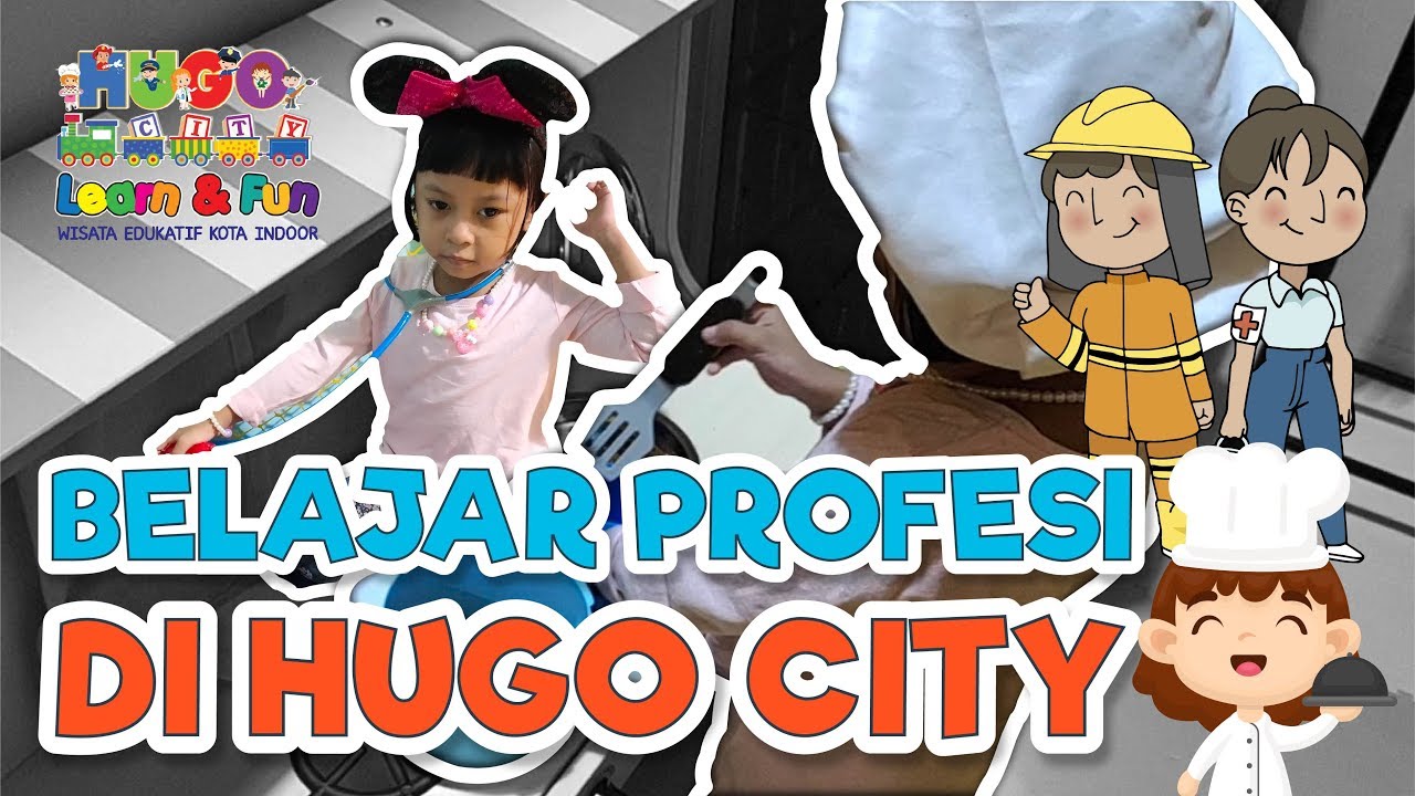 belajar profesi di Hugo City Season City | children playground - YouTube