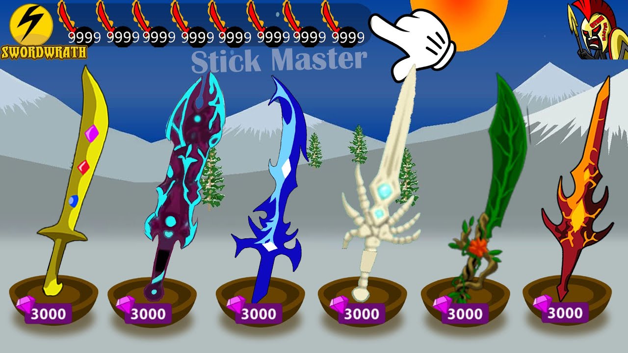 HACK SUMMON 9999 SWORDWRATH GOLDEN VS 9999 SWORDWRATH LAVA FIGHTS ...