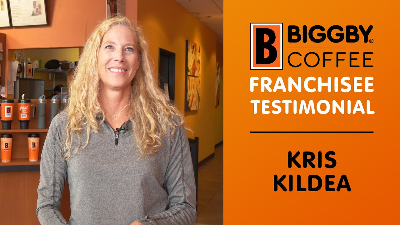 BIGGBY COFFEE Franchisee Testimonial - Kris Kildea - YouTube
