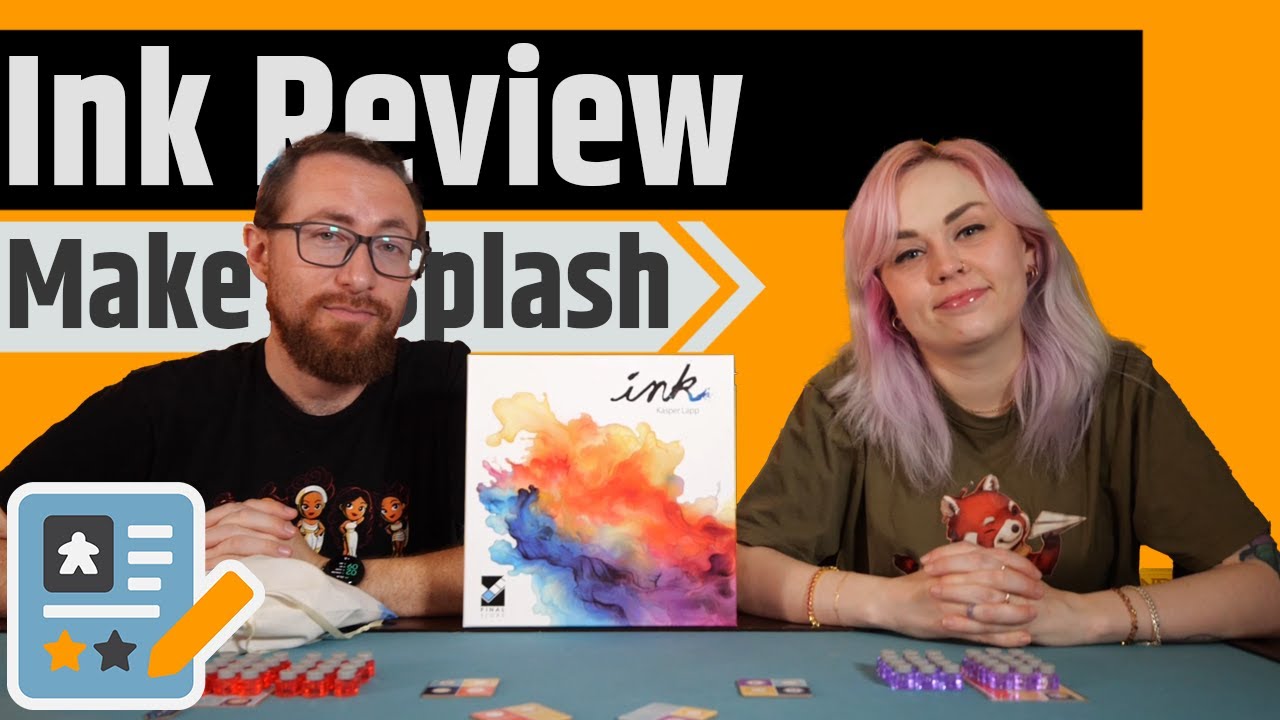 Ink Review - A Splash of Color...And Strategy - YouTube