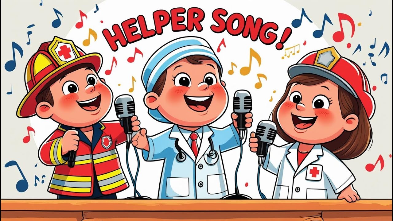 🚒👩‍⚕️🎤 Let’s Sing with Our Helper Heroes! 🎶 - YouTube