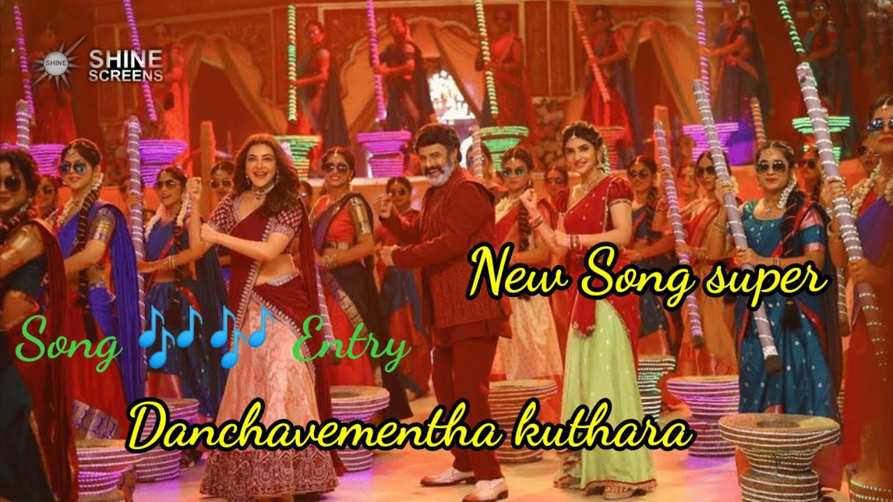 Bhagavanth Kesrai Danchave Menatha Kuthara Song ! Balayya ! kajal ...