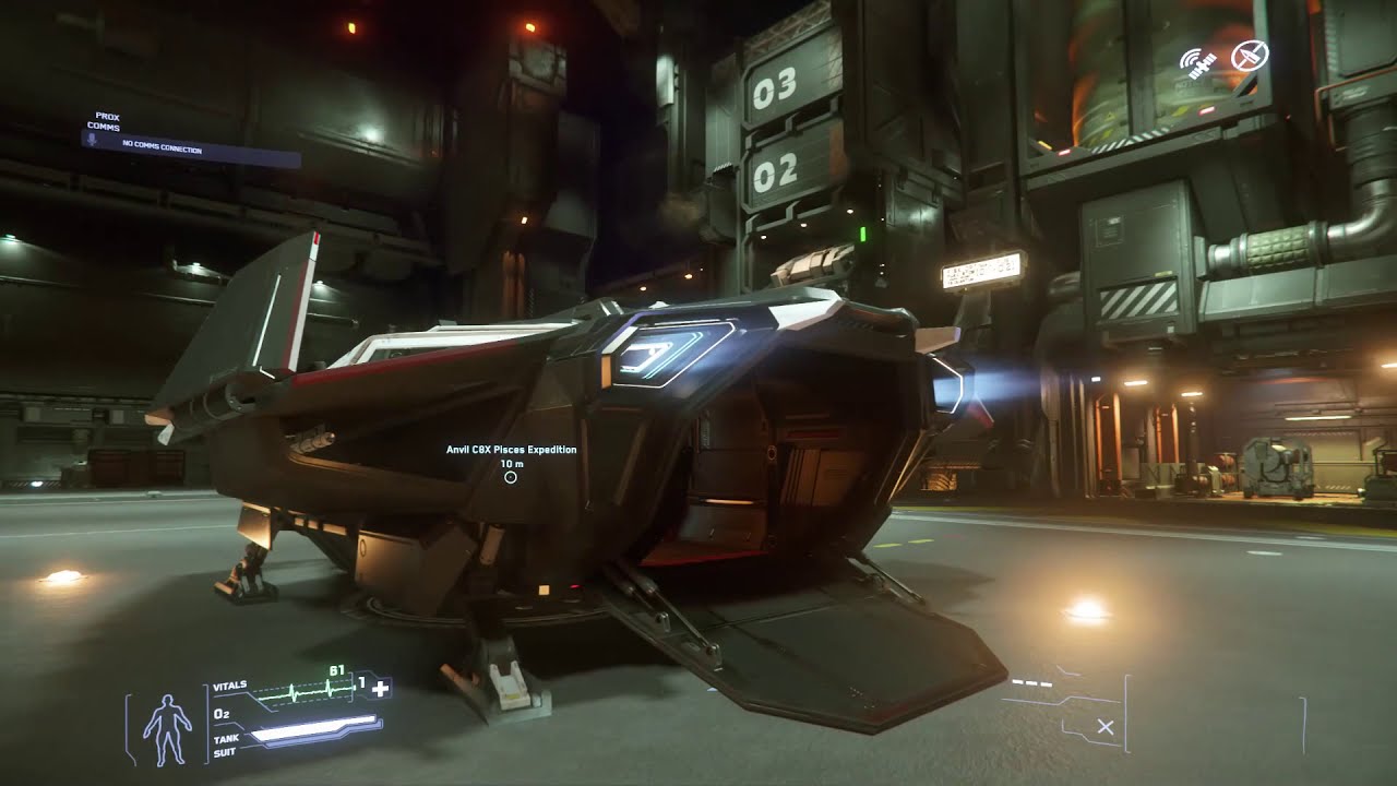 Star Citizen C8X Pisces Expedition Edition - YouTube