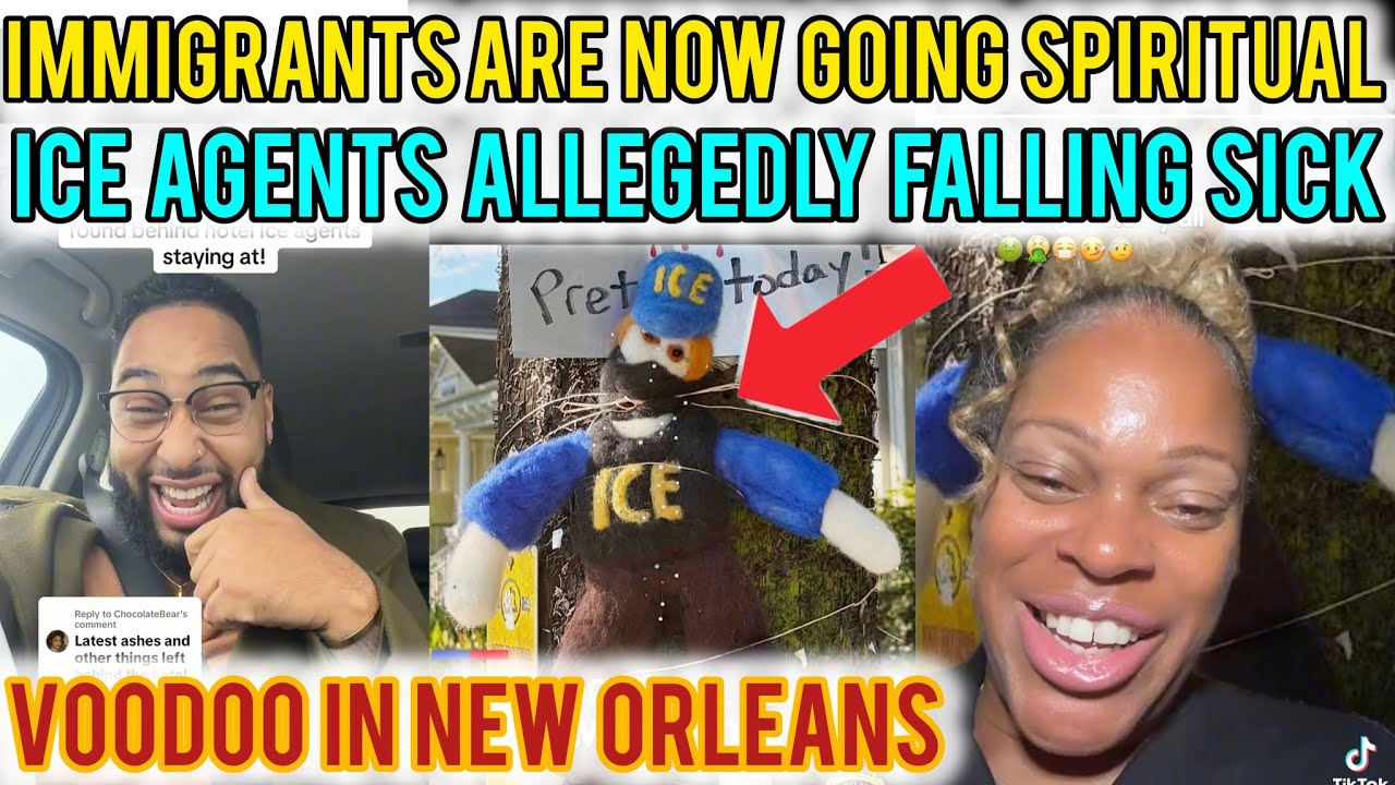 BLACK AMERICANS REACT TO ICE VOODOO DOLLS MAKING ICE PANIC IN NEW ...