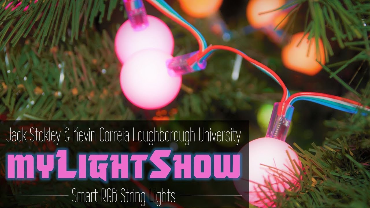 myLightShow: Smart RGB LED String Lights - YouTube