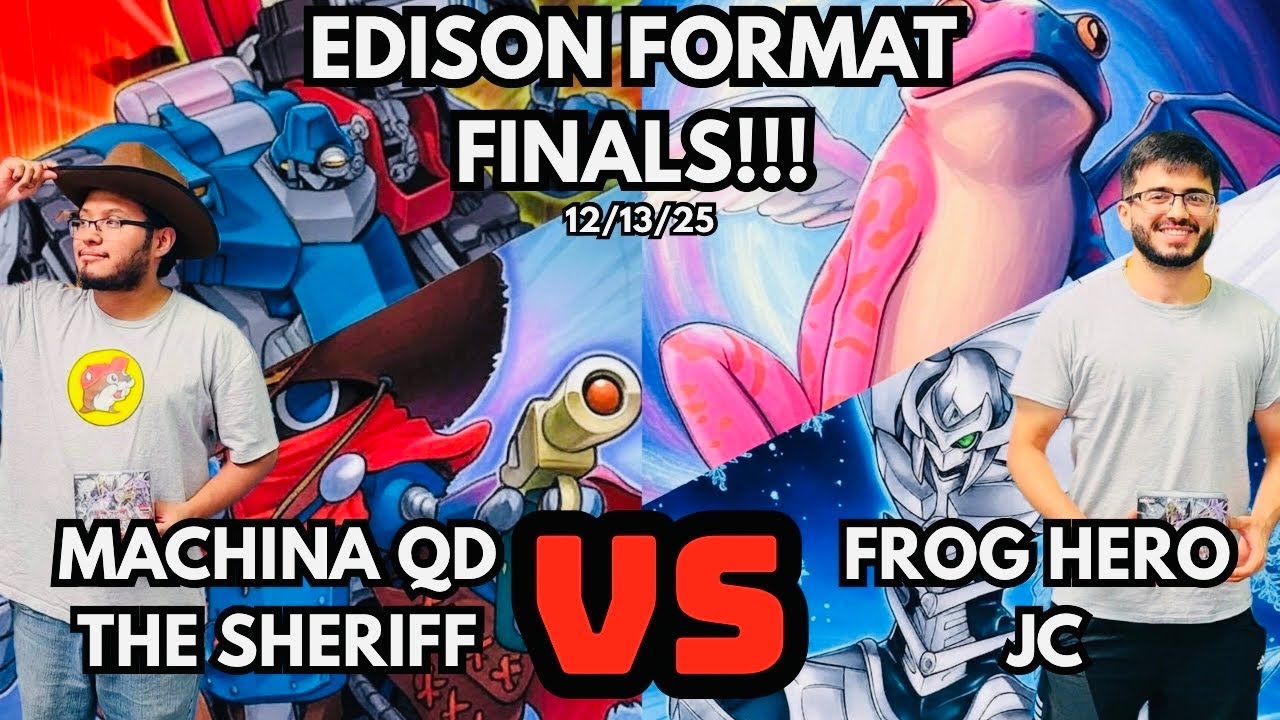 Edison Format Finals: Machina Quickdraw Vs Frog Hero! - YouTube
