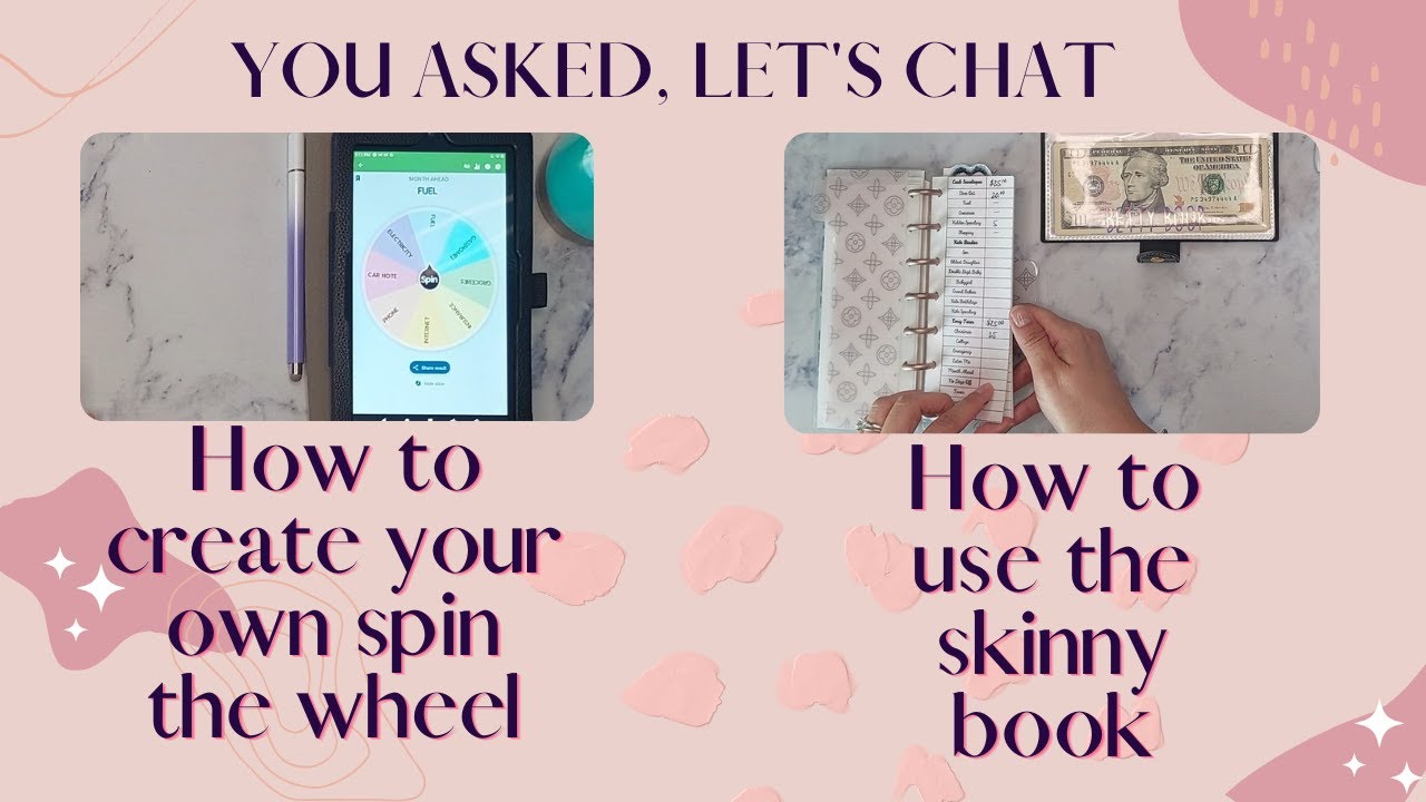 How To Create Your Own Spin The Wheel | Skinny Book Tracker | #diy # ...