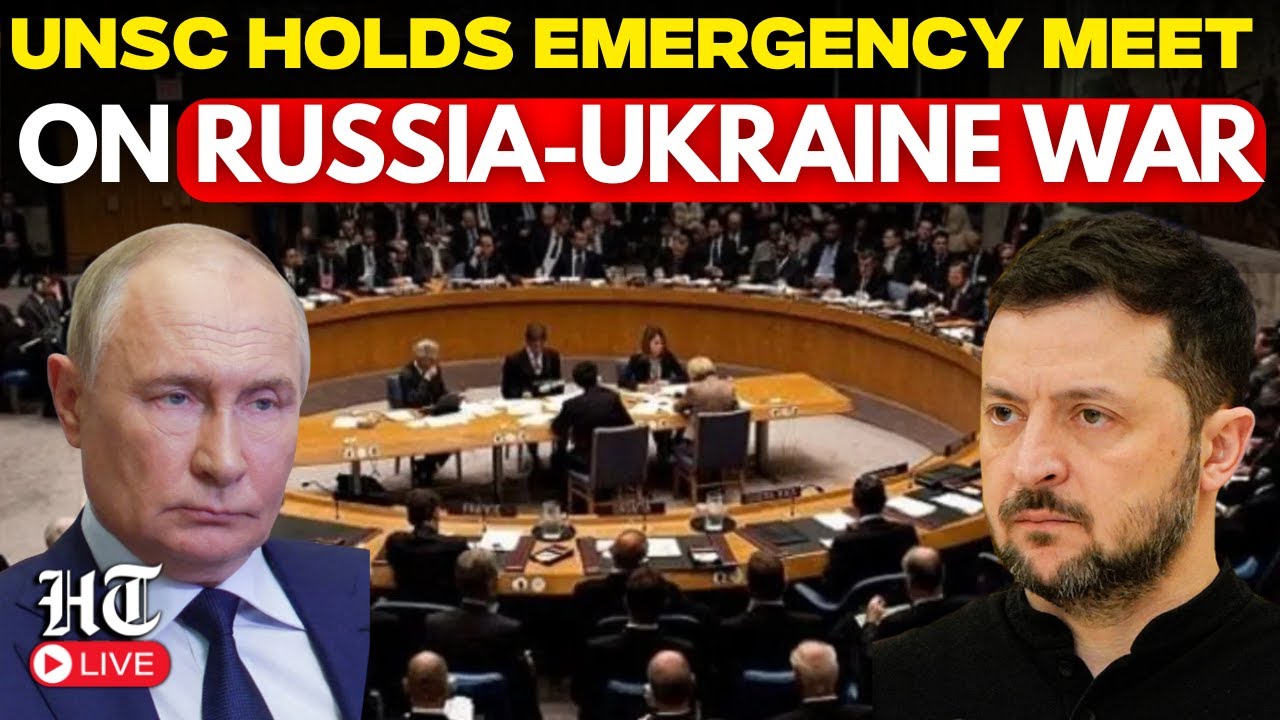 LIVE: United Nations Security Council Hold Emergency Meeting On Ukraine ...